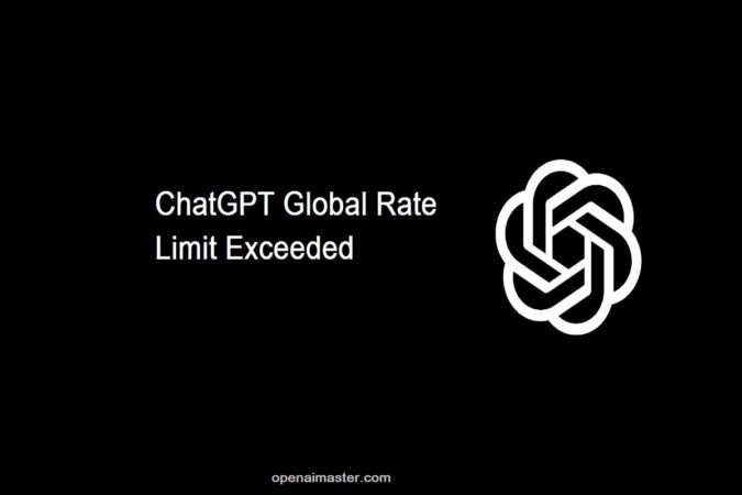 ChatGPT Global Rate Limit Exceeded: Causes and Solutions - Open AI Master