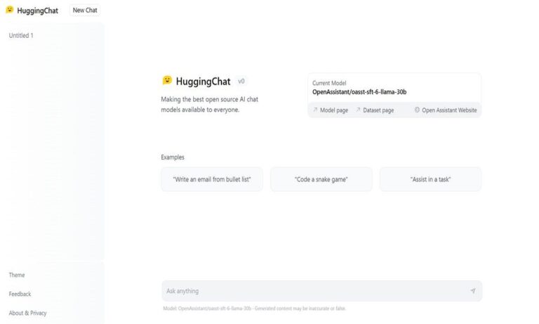 What Is HuggingChat? Benefits, Limitations, Use & More - Open AI Master