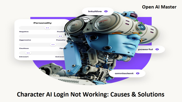 Character AI Login Not Working: Causes & Solutions - Open AI Master