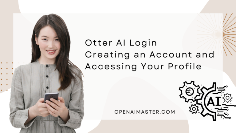 Otter AI Login: Creating an Account and Accessing Your Profile - Open ...