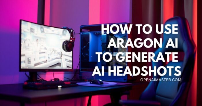 How to Use Aragon AI to Generate AI Headshots - Open AI Master