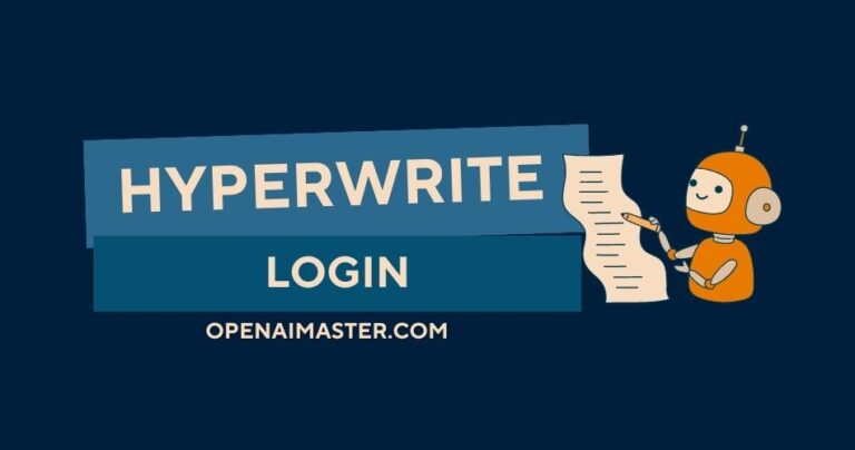 HyperWrite Login: Writing with AI Assistance - Open AI Master