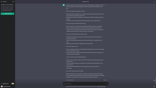 10 Best ChatGPT Crypto Prompts