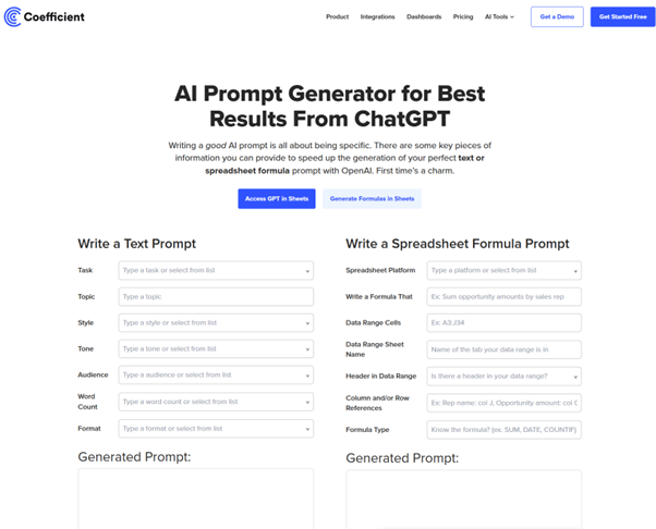 Best AI Prompt Generator