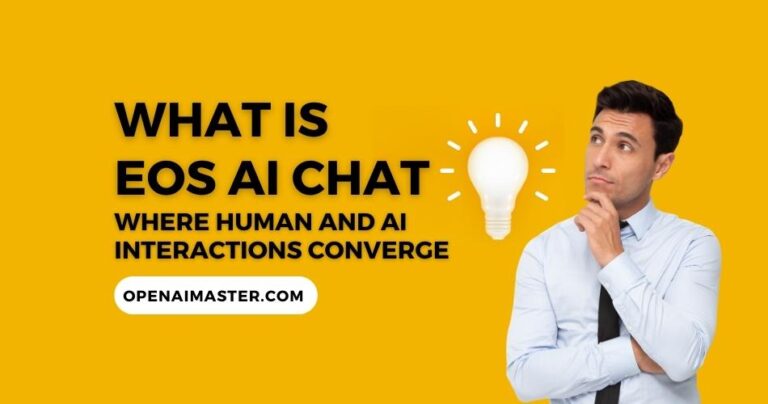 What is Eos AI Chat: Where Human and AI Interactions Converge