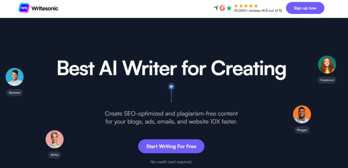 Best AI Writing Assistant Free: No Sign Up
