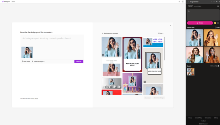 How To Use The Latest AI-Powered Design Tool From Microsoft On Edge