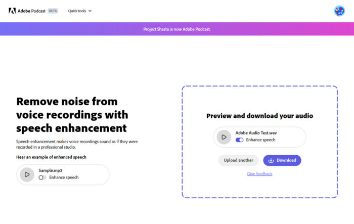 Adobe's AI Audio Enhancer: Revolutionizing Spoken Audio