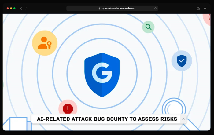 Google Bug Bounty for AI related attacks to study risks - Open AI Master