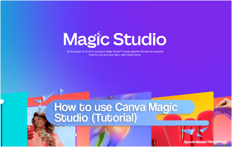 How To Use Canva Magic Studio (Tutorial) - Open AI Master