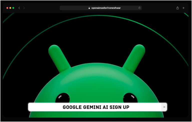 Google Gemini AI Sign Up - Open AI Master