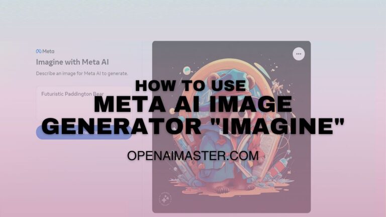 How to Use Meta AI Image Generator "Imagine"