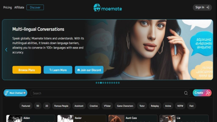 Moemate AI: Pricing, Reviews, and Alternatives