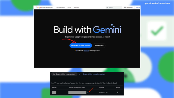 How To Use Gemini Pro Through Google AI Studio - Open AI Master
