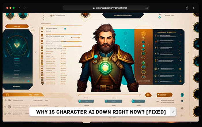Why Is Character AI Down Right Now? (Fixed) - Open AI Master
