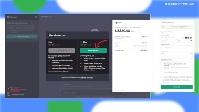 ChatGPT Plus Subscription Guide - Open AI Master