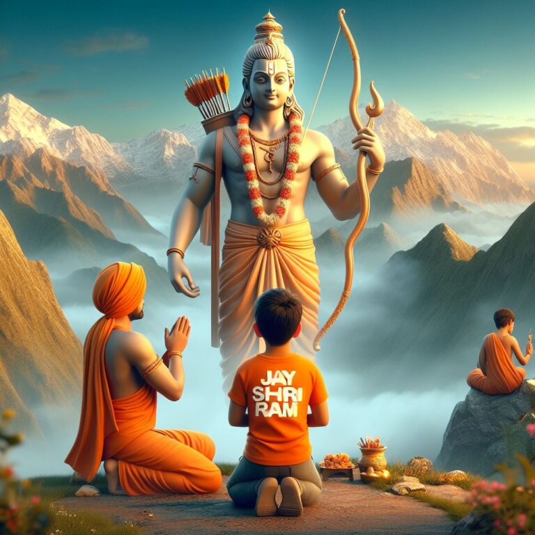 10 Best AI-Generated Images of Shree Ram With Ayodhya Mandir