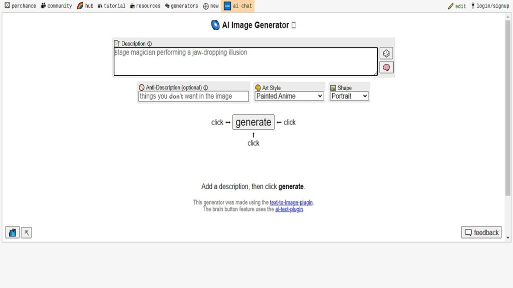 How To Use Perchance AI Image Generator