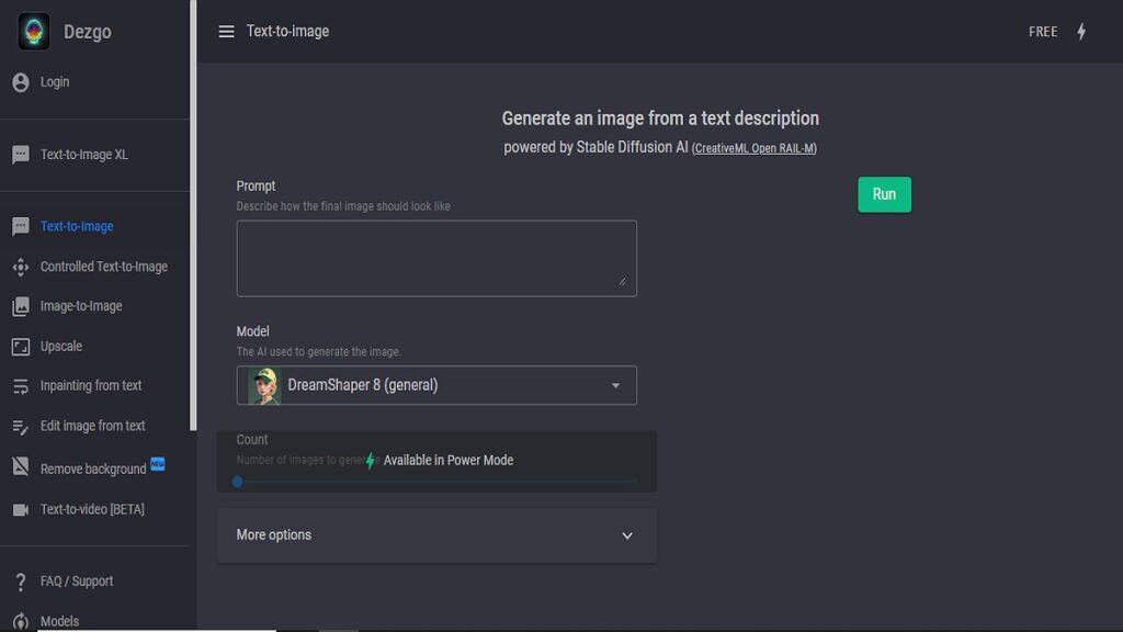 What Is Dezgo AI? How To Use - Open AI Master