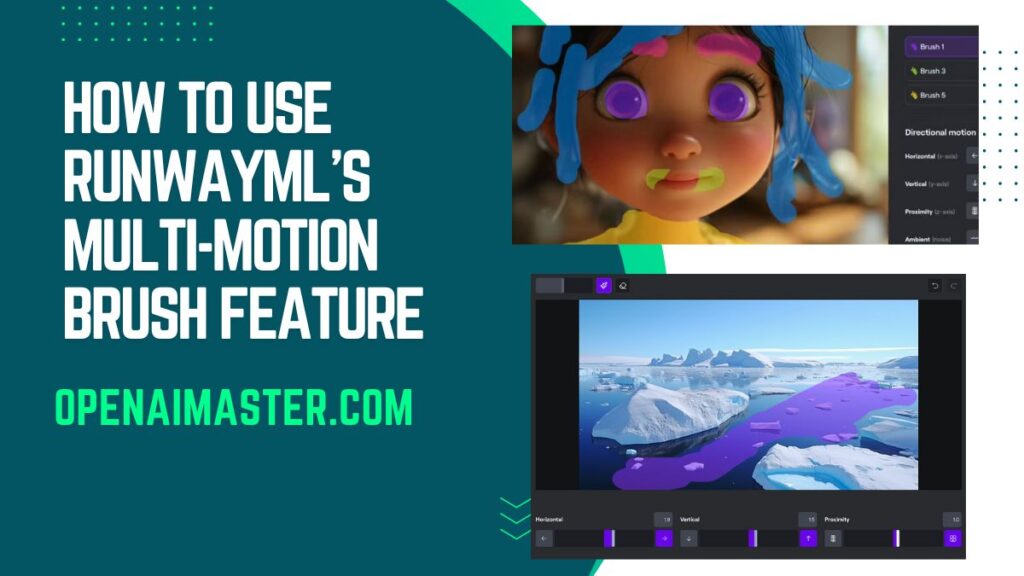 How to Use RunwayML's Multi-Motion Brush Feature