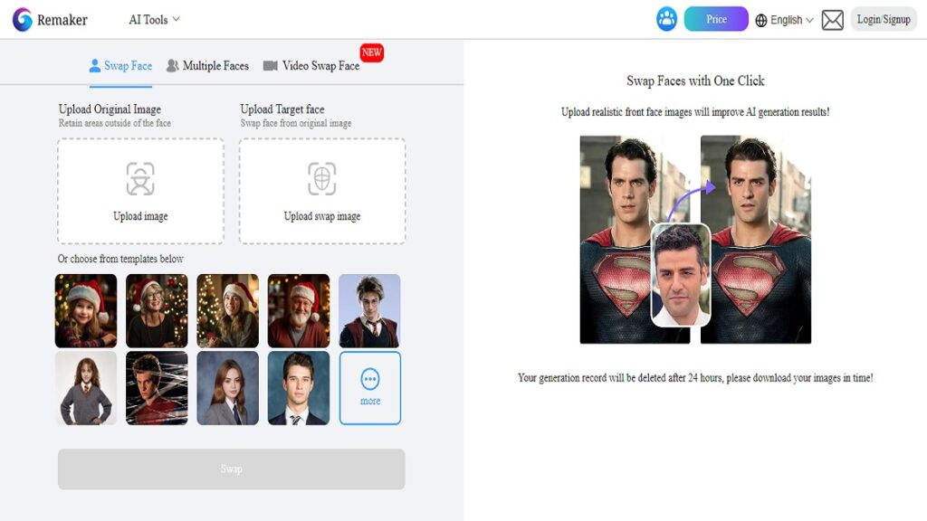 How to Change Your Face with Remaker AI Face Swap