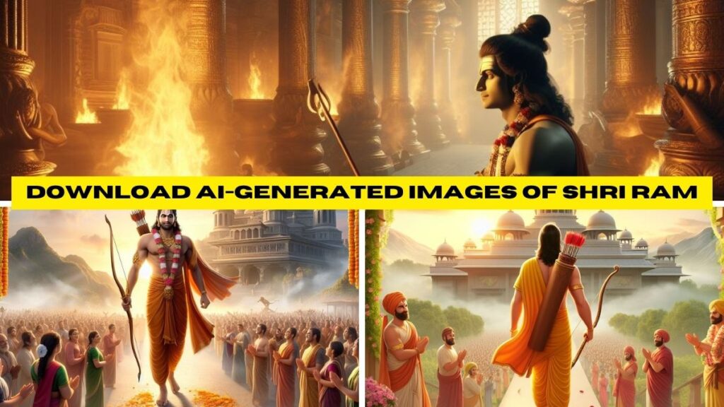 AI Generated Images Of Shri Ram - Open AI Master