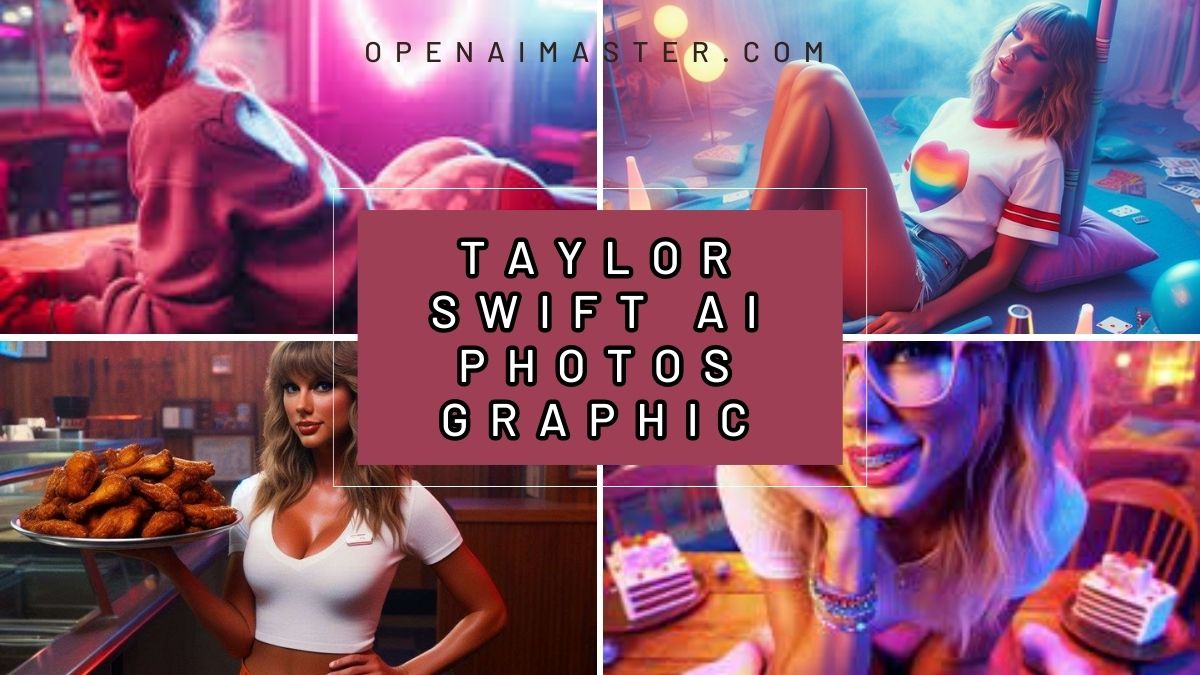 Taylor Swift AI Photos Graphic - Open AI Master