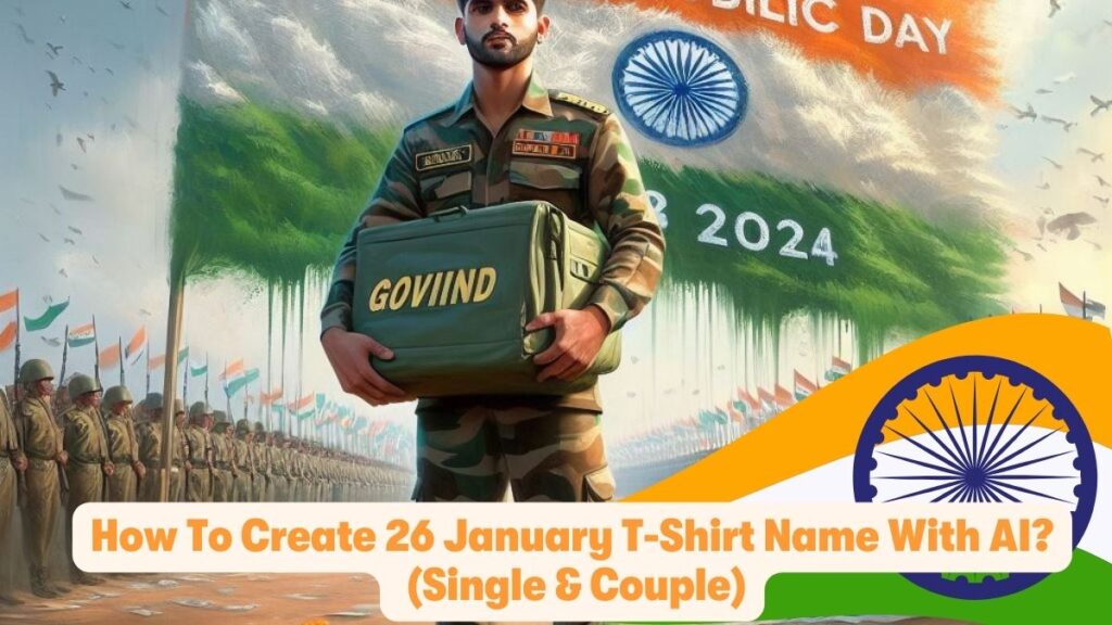 How To Create 26 January T-Shirt Name With AI? (Single & Couple) - Open ...