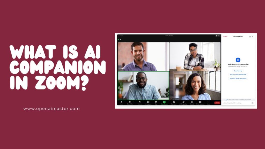 What Is AI Companion In Zoom? - Open AI Master