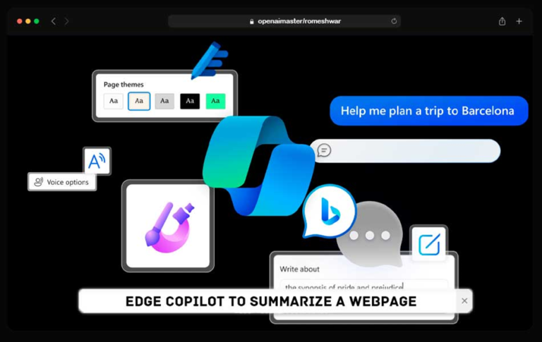 How to Use Edge CoPilot to Summarize a Webpage? - Open AI Master
