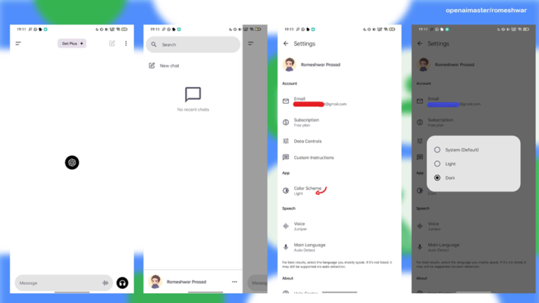 How to Enable Dark Mode on ChatGPT? - Open AI Master