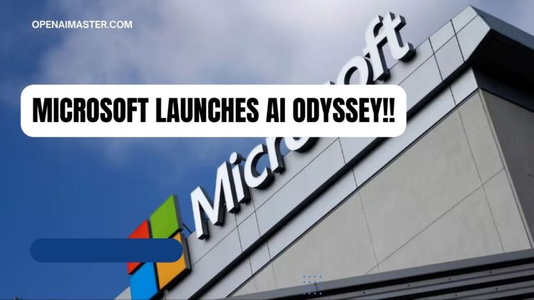 Microsoft Launches AI Odyssey!! - Open AI Master