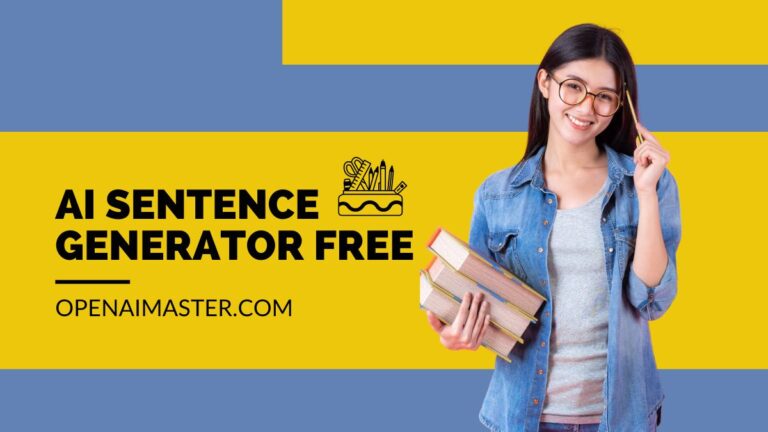 AI Sentence Generator Free - Open AI Master