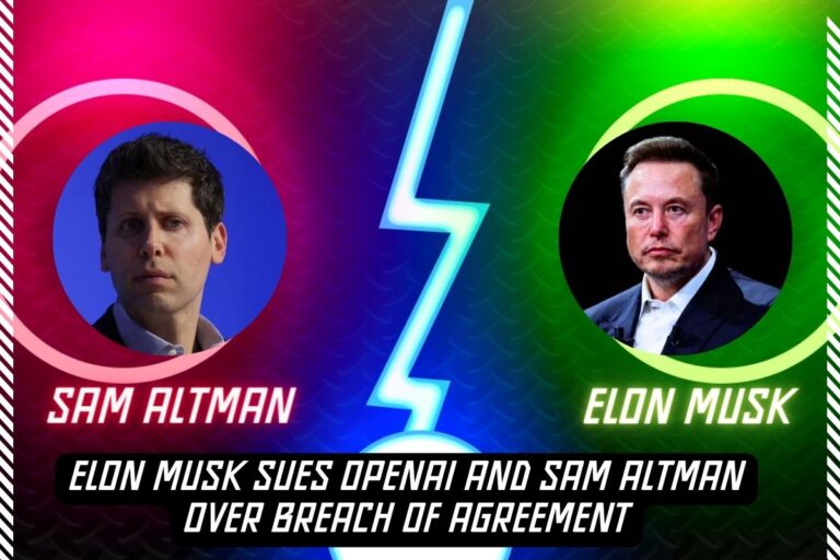 Elon Musk Sues OpenAI and Sam Altman Over Breach of Agreement - Open AI ...