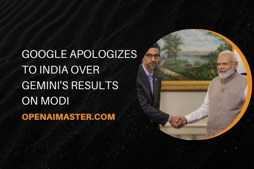 Google Apologizes to India Over Gemini's Results on Modi