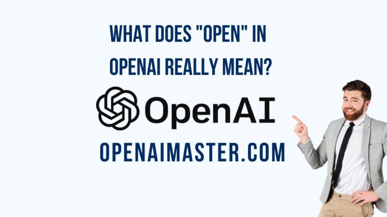 What Does "Open" in OpenAI Really Mean? - Open AI Master