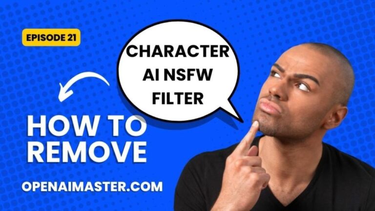 How To Remove Character AI NSFW Filter? - Open AI Master