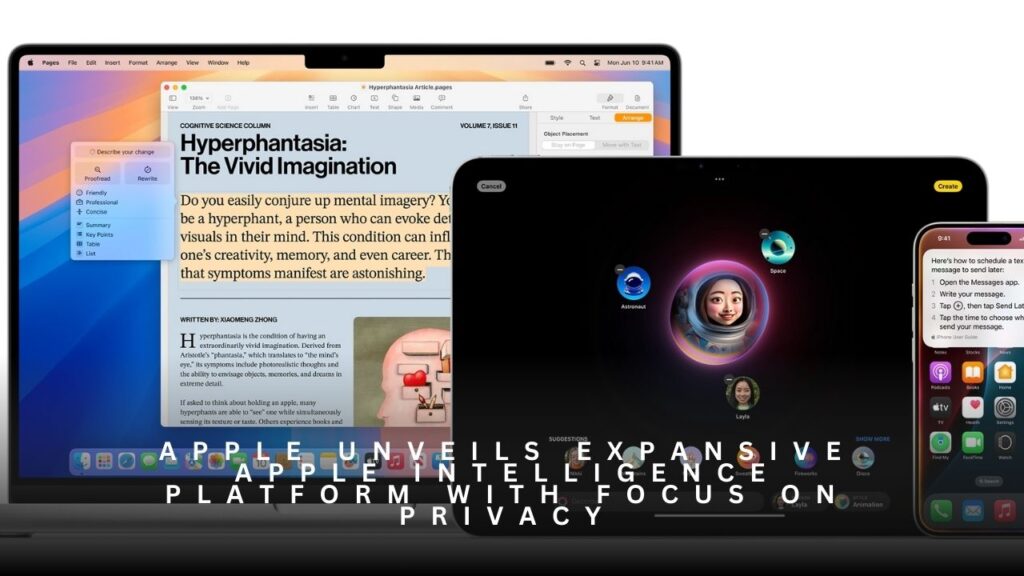 Apple Unveils Expansive Apple Intelligence Platform with Focus on ...