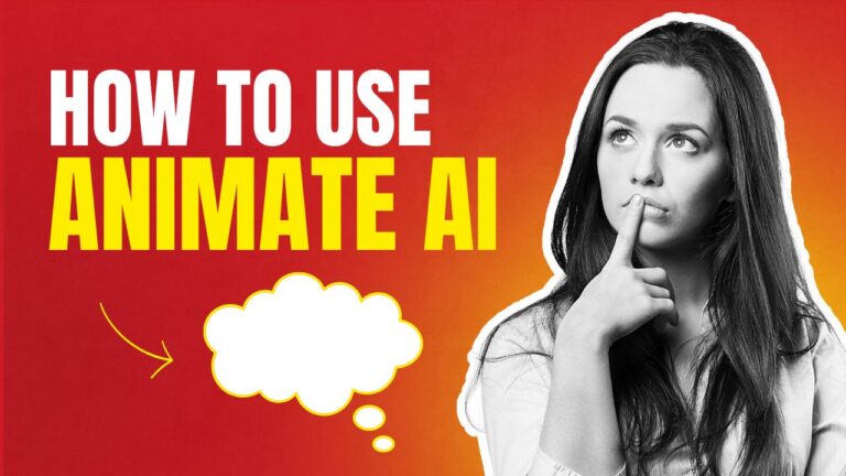 How to Use Animate AI? - Open AI Master